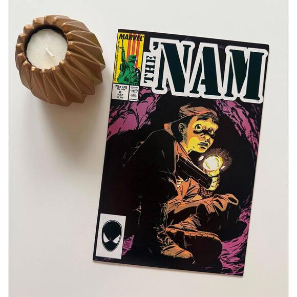 Marvel | Other | The Nam 8 987 Comic Book Nm Vietnam War Tunnel Rats ...